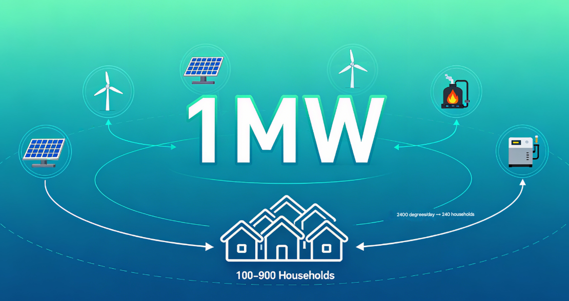 How Many Homes Does 1 MW Power? Calculations, Scenarios & Trends | Bonada